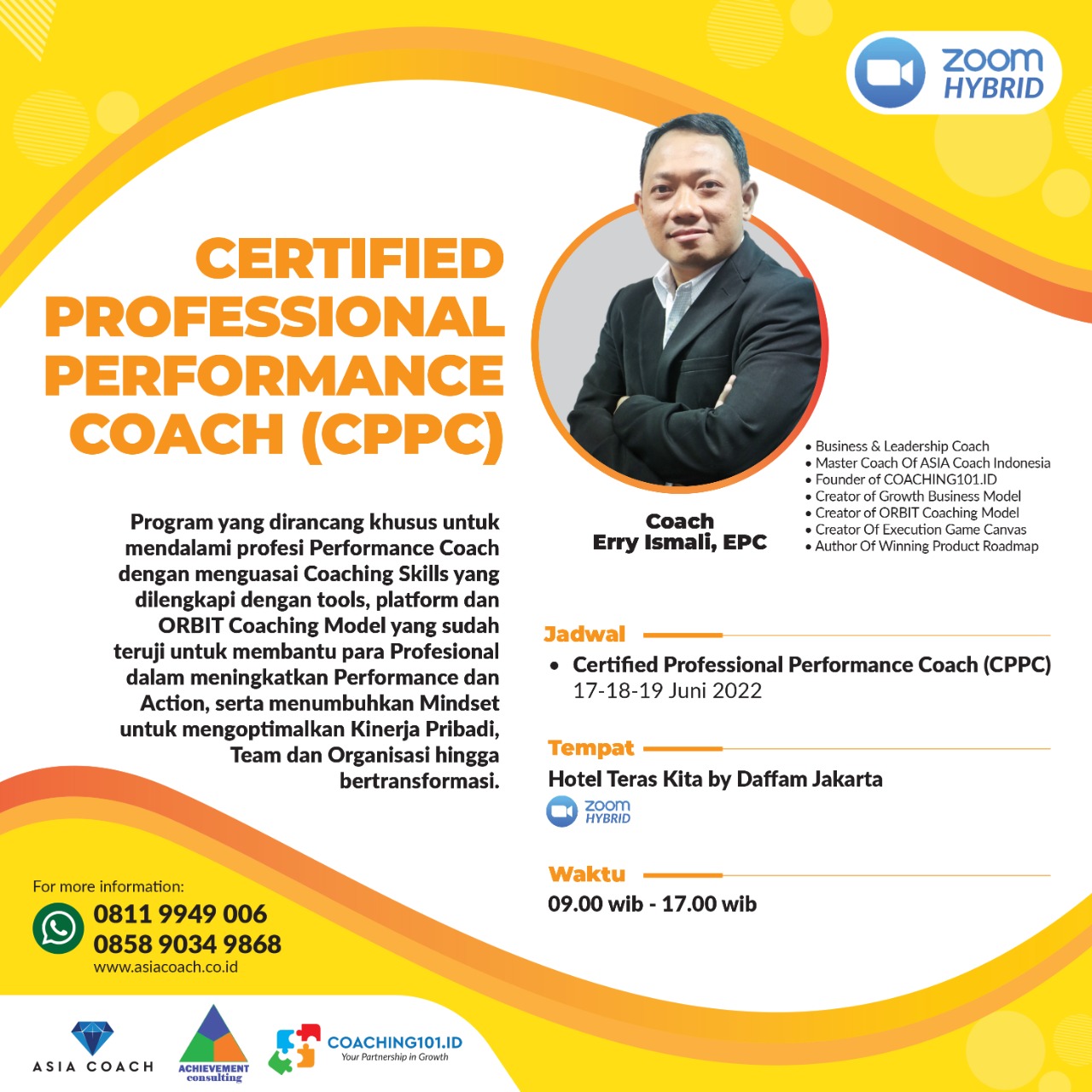 CPPC (CERTIFIED PROFESSIONAL PERFORMANCE COACH) | HALOCOACH.ID